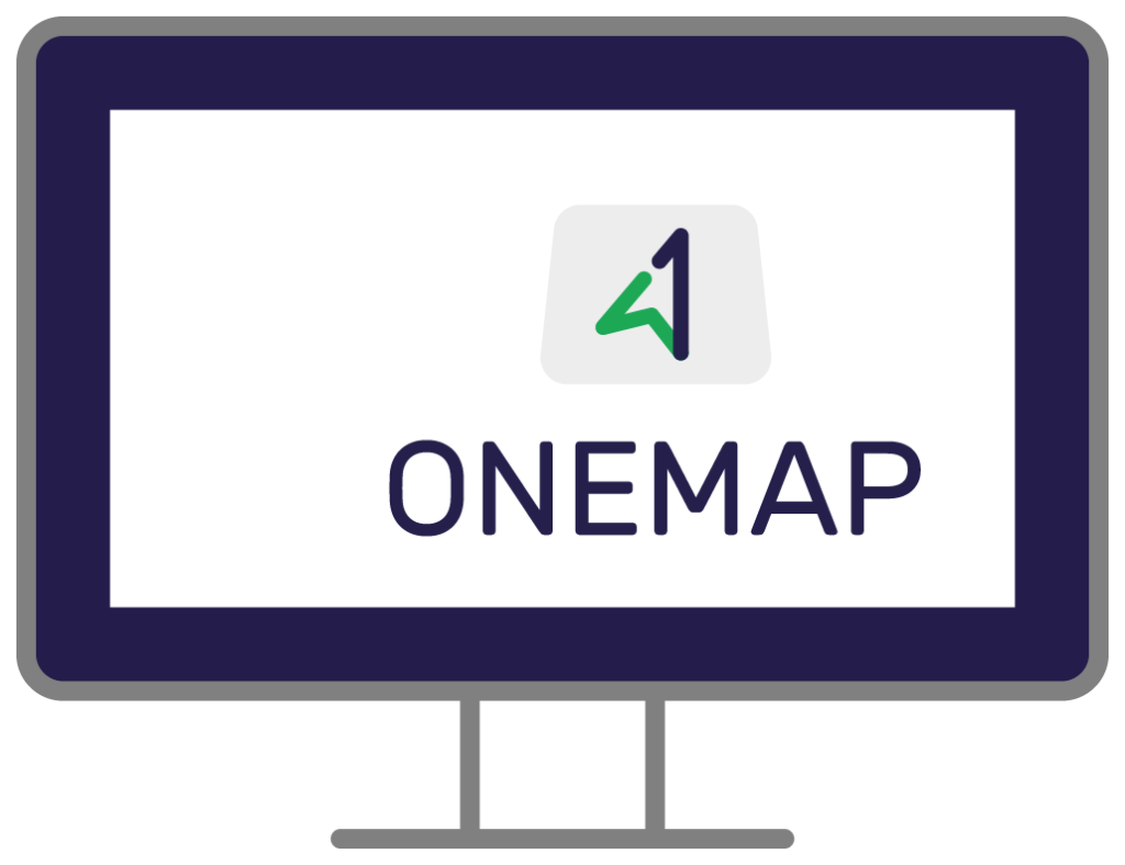 Homepage kaartviewer Onemap - Onemap